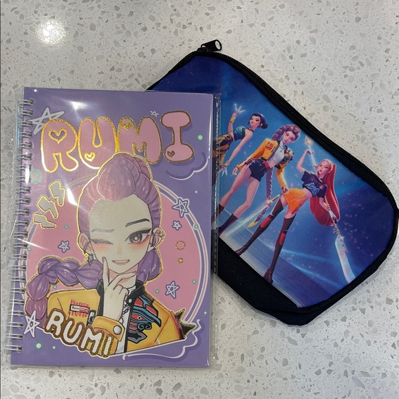 Umi | Other | K Pop Demon Hunters Rumi Notebook And Pouch Set | Poshmark